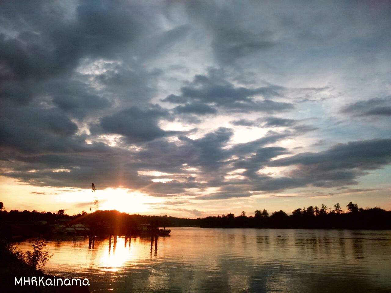 Nature Night Reflection