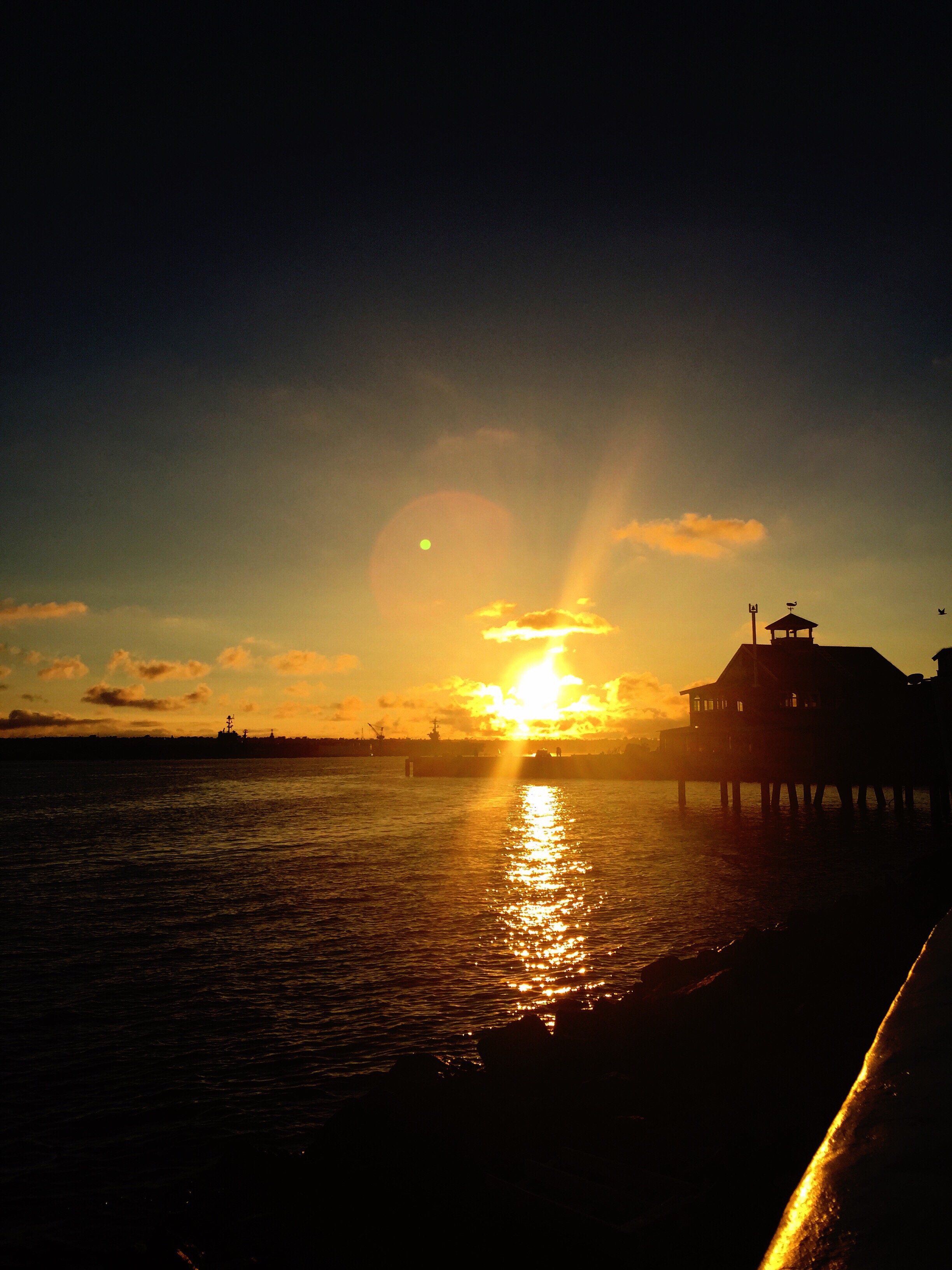 Nature Night Reflection